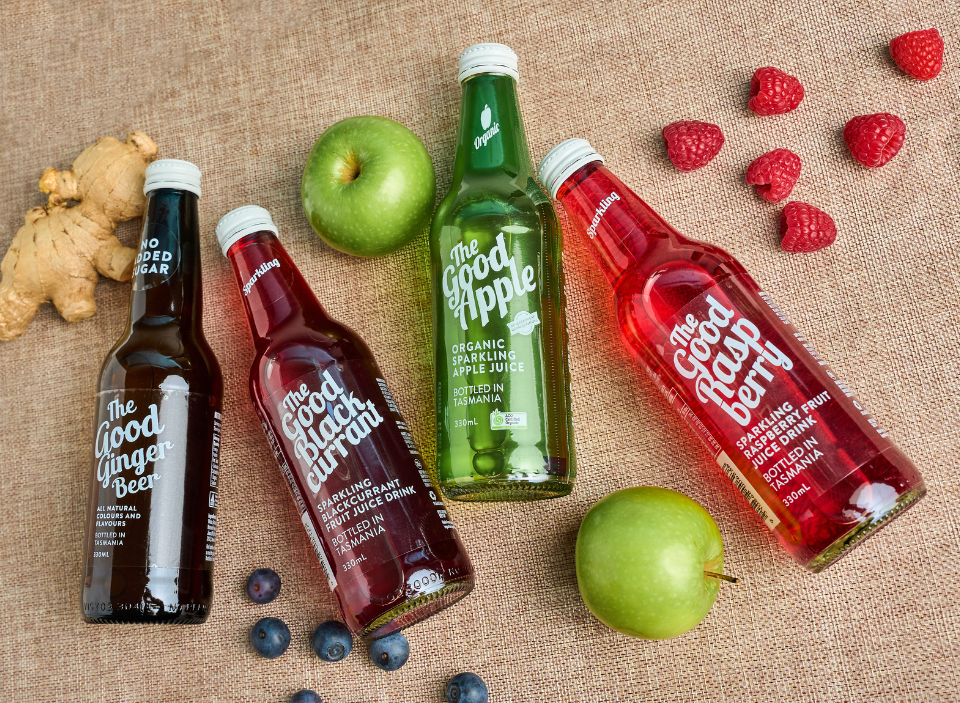 The Good Range Sparkling Juices & Drinks - 330ml – Tasmanian Drinks Company