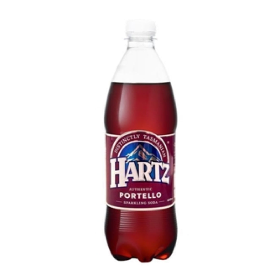 Hartz Carbonated Soft Drink Portello - 12 x 600ml – Tasmanian Drinks ...